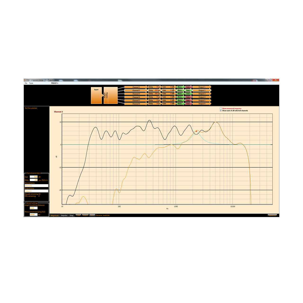 Hypex filter design software